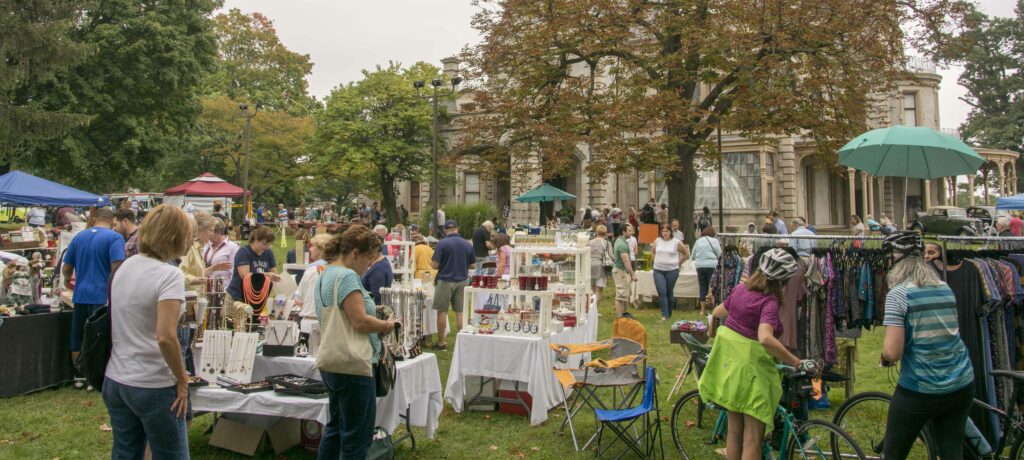 17th Annual Old-fashioned Flea Market - The Lockwood-Mathews Mansion Museum