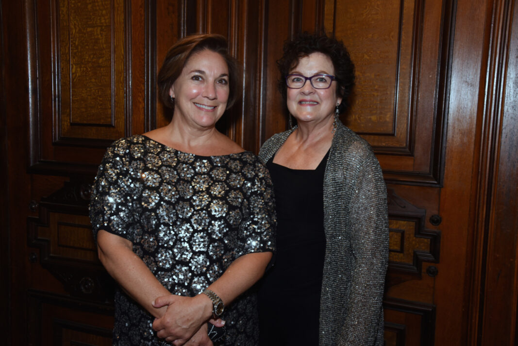Amy Kule and Gala co-chair Gail Candlin - The Lockwood-Mathews Mansion ...
