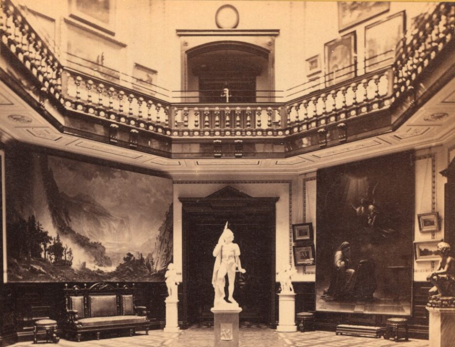 Rotunda Lower View - The Lockwood-Mathews Mansion Museum